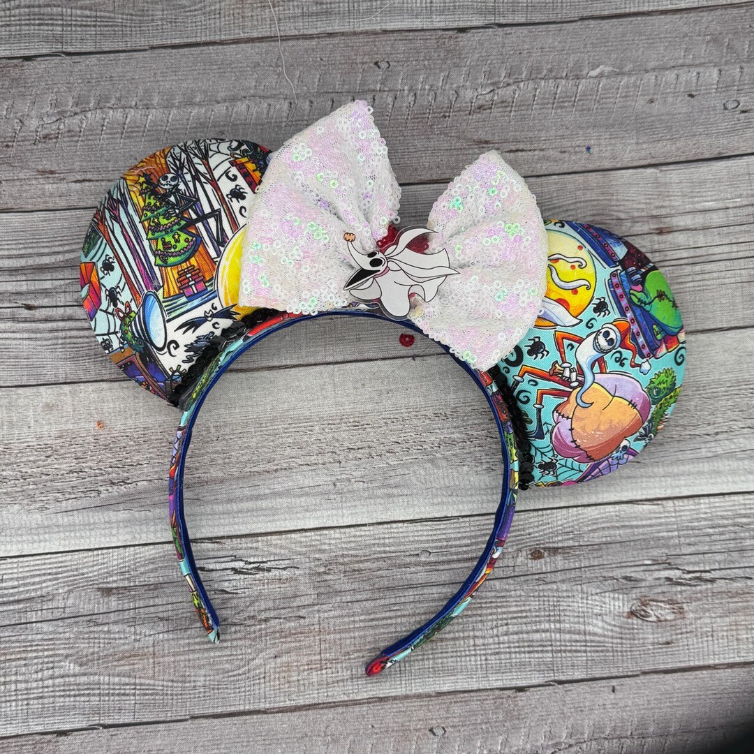 RTS Nightmare Before Christmas Mouse Ears - Christmas, Party Cookie ...