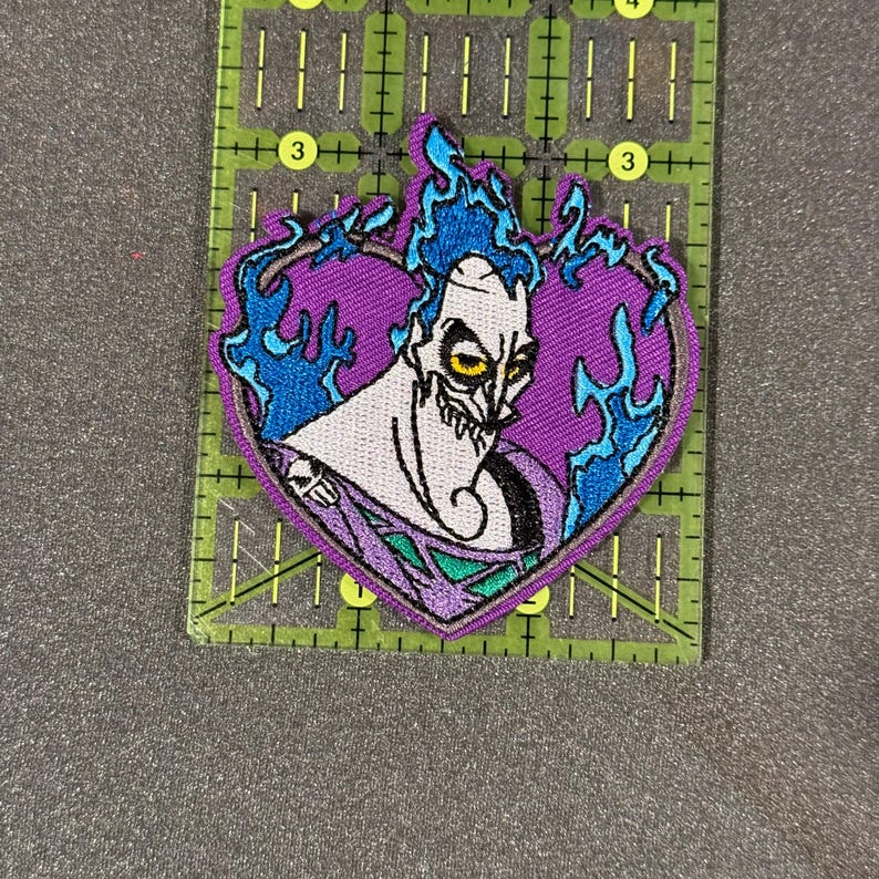 Hades Iron on Patch - Back Pack, Hat, Denim Jacket, Hercules - Etsy
