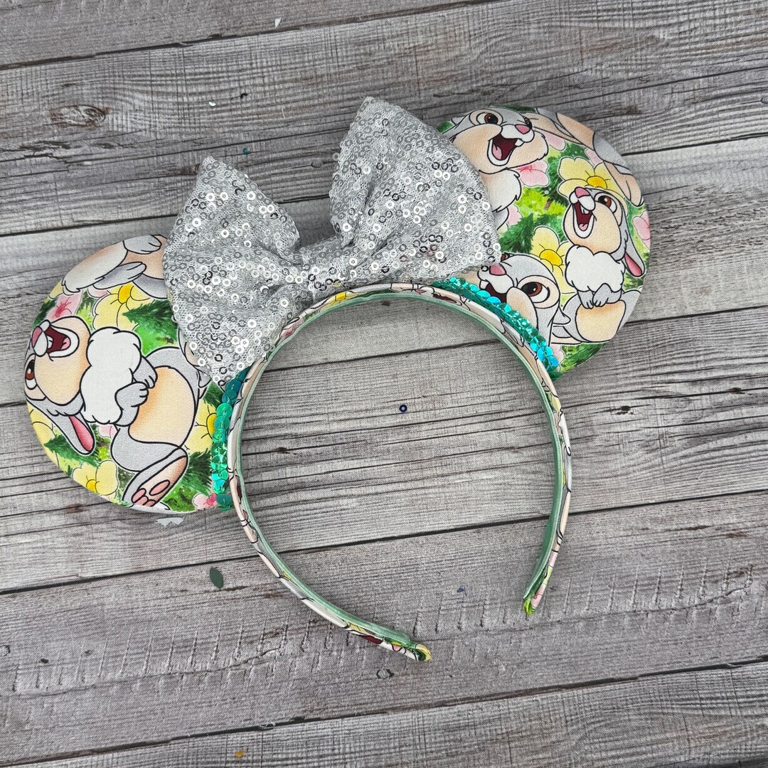 Thumper Ears - Minnie Mouse Ears, Vintage,bambi, Rabbit, Easter, CA ...