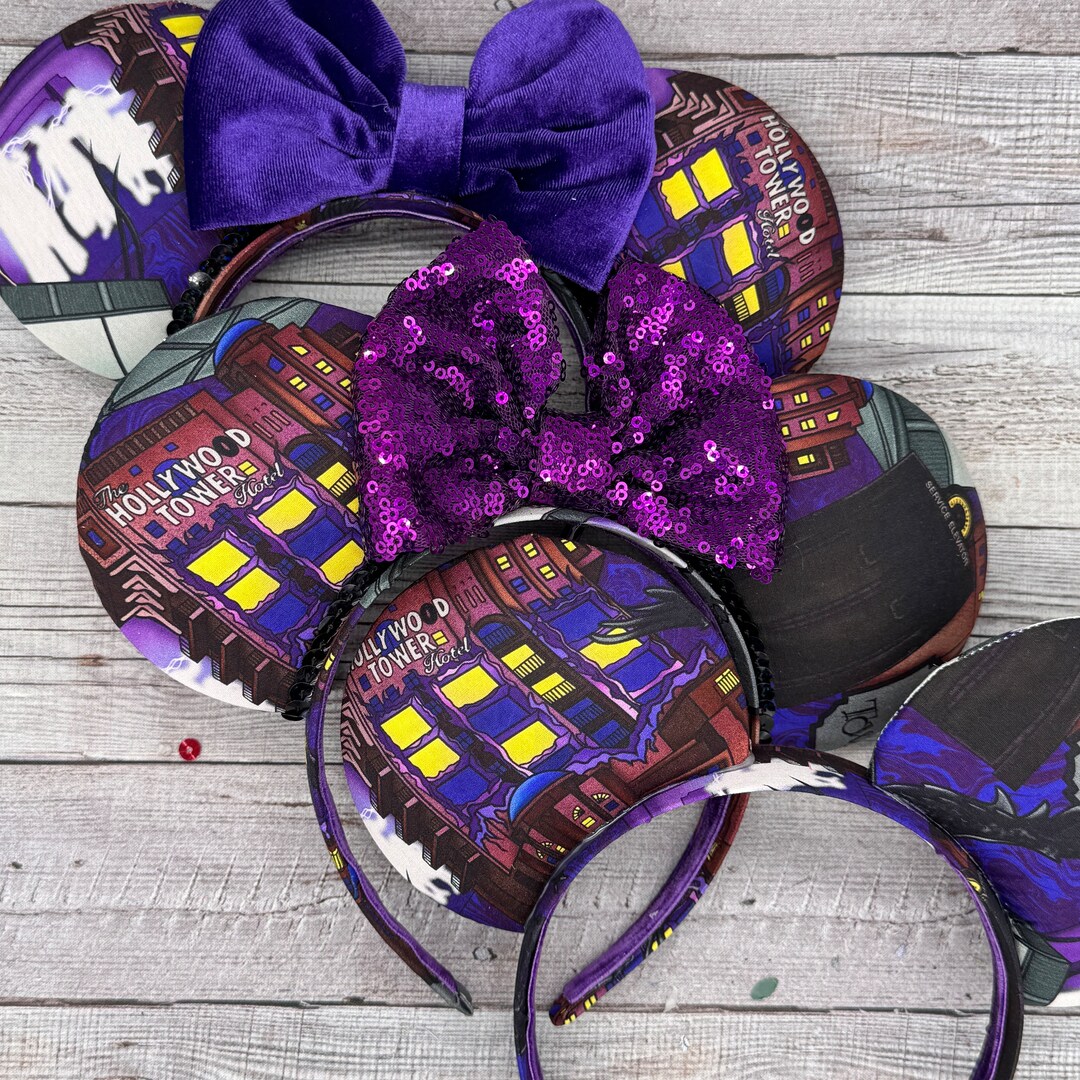 RTS Tower of Terror Mouse Ears Minnie, Mouse, Hollywood Studios ...