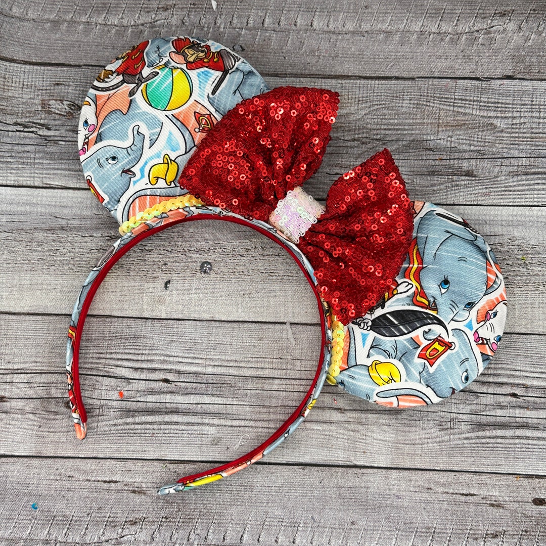 Dumbo Circus Mouse Ears - Dumbo, Minnie, , Mouse, Timothy, Casey Jr - Etsy