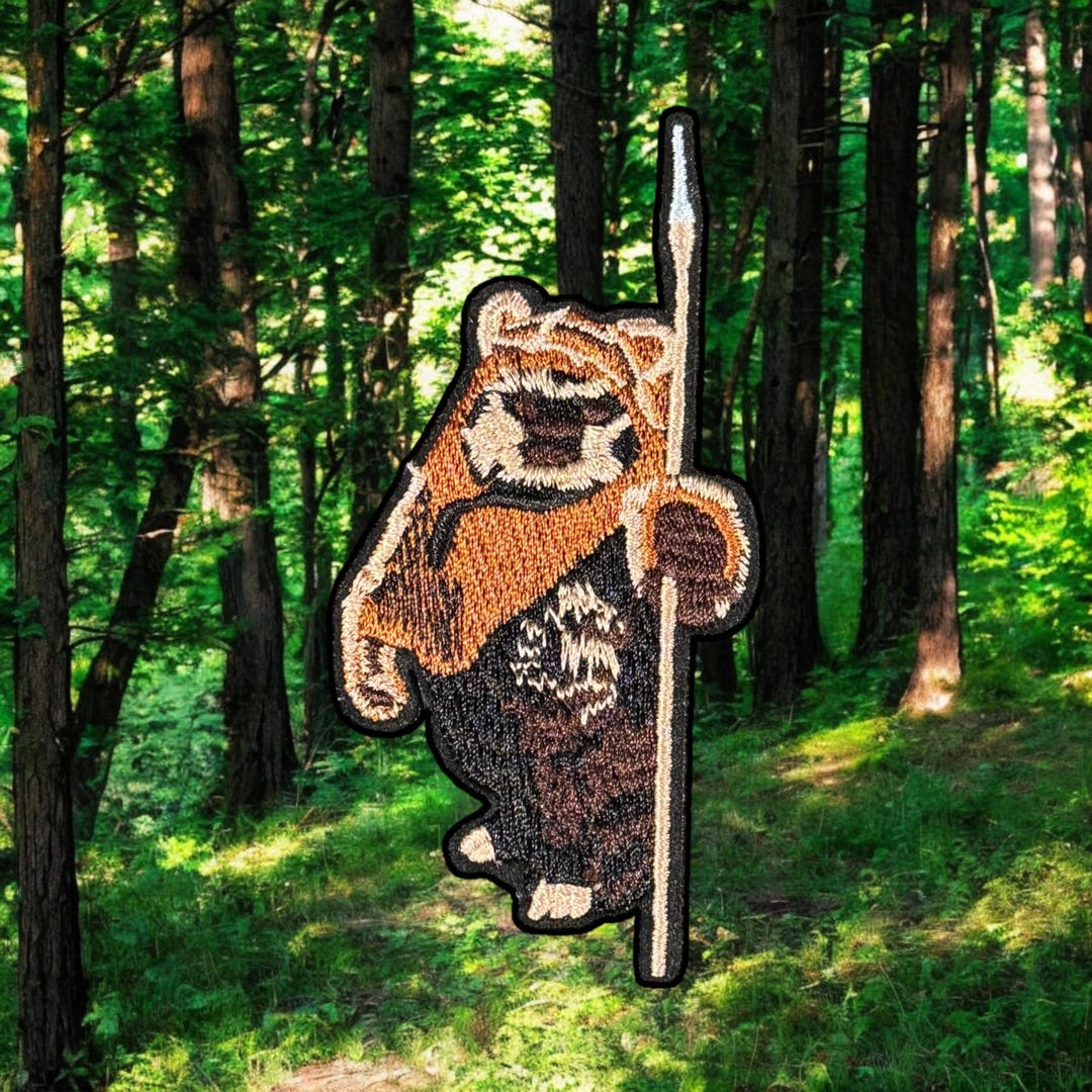 Ewok Iron on Patch - Star Wars Bears - Etsy
