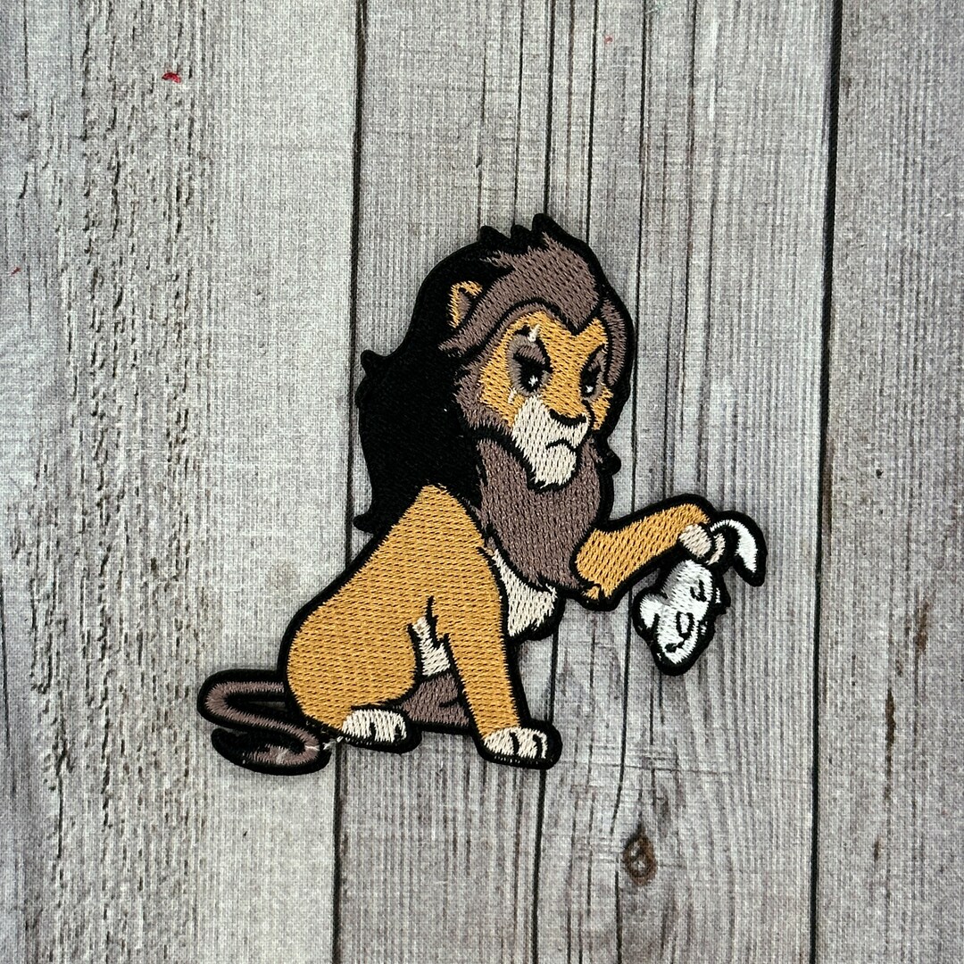 Scar Iron on Patch - Lion Villains - Etsy