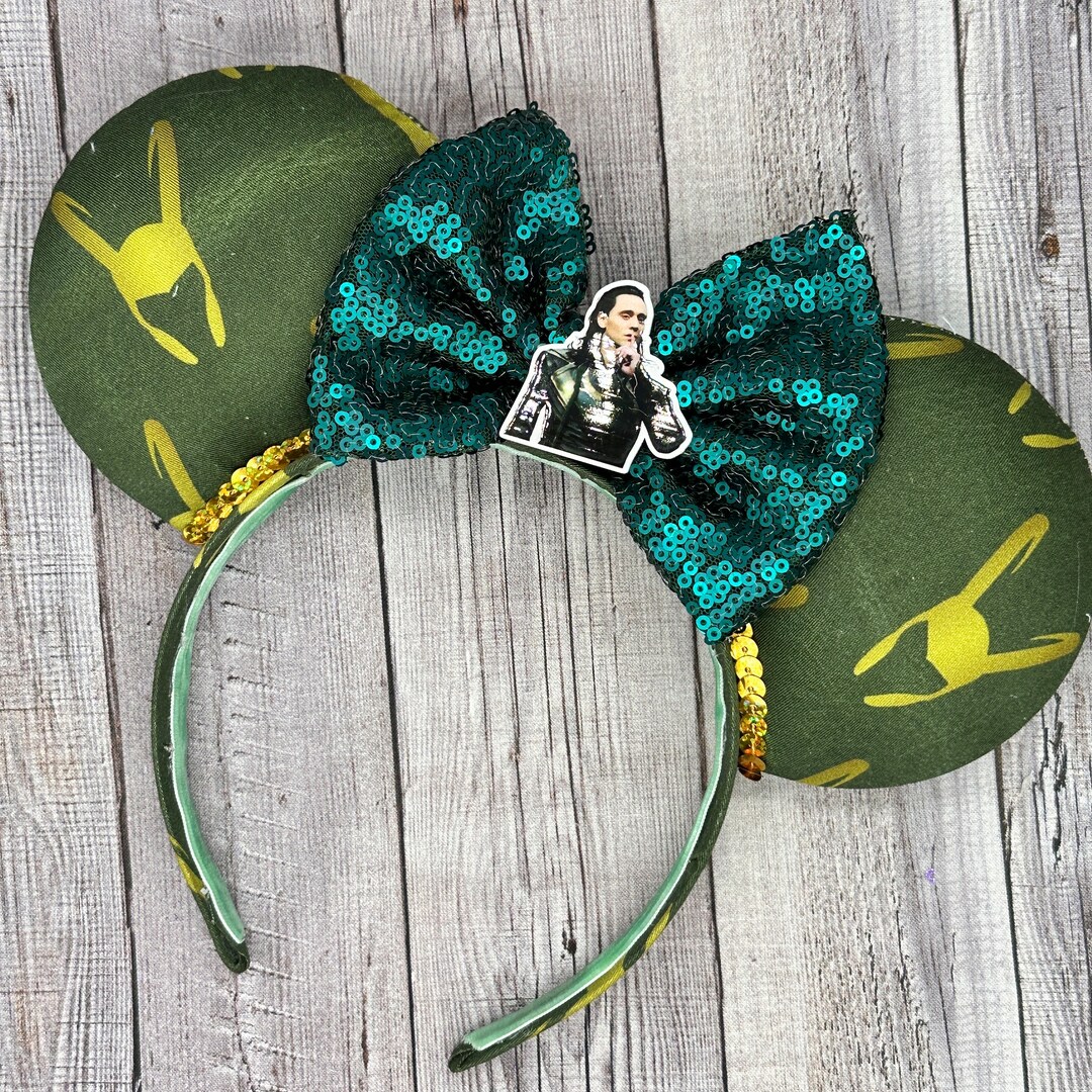 Loki Mouse Ears - Minnie, Mouse, Marvel, Avengers, Thor - Etsy