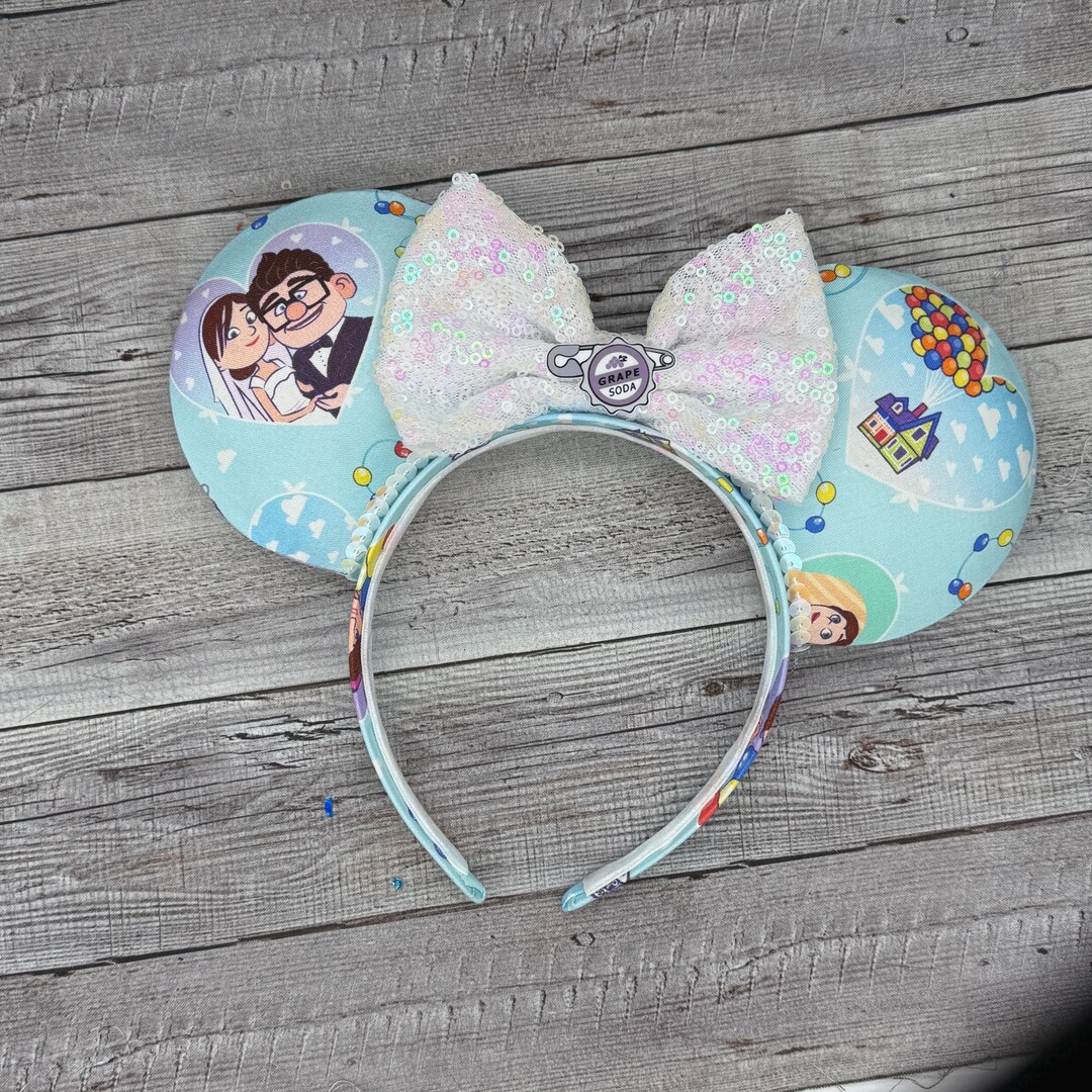 Up Carl and Ellie Mouse Ears - Kevin, Adventure is Out There, Dug ...