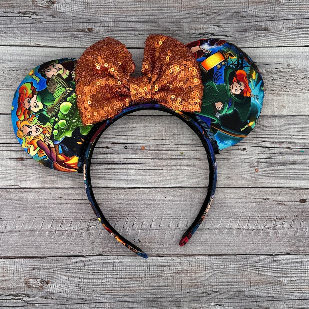 Hocus Pocus Mouse Ears - Minnie, Mickey, Mouse, Disneyland, Sanderson ...