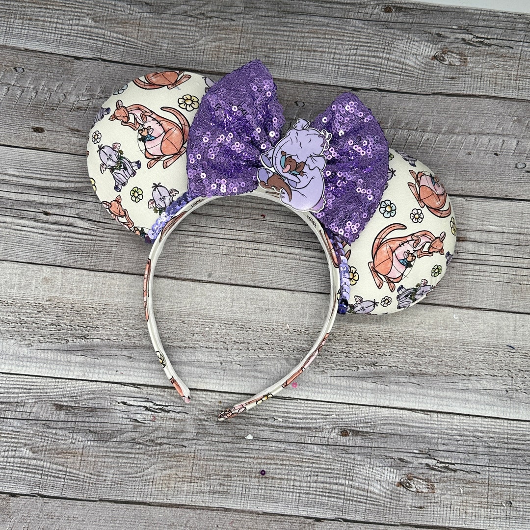 Roo Kanga and Lumpy Mouse Ears - Minnie, Mouse, Eeyore, Tigger, Piglet ...