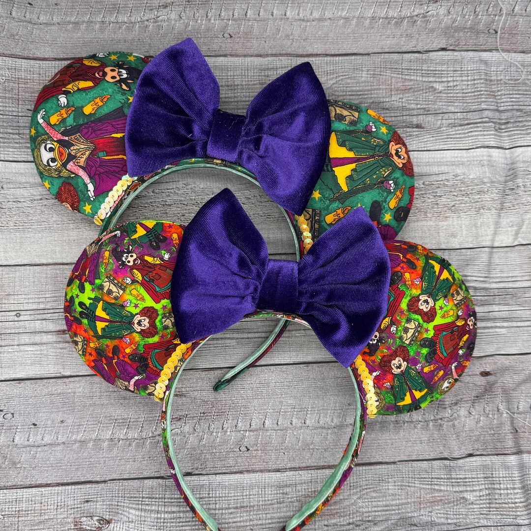 Hocus Pocus Mouse Ears - Minnie, Mickey, Mouse, Disneyland, Sanderson ...