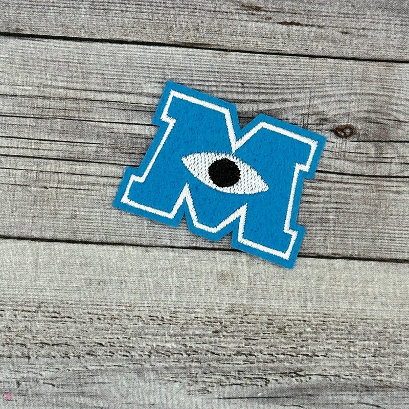 Monster Inc Logo Patch - Etsy Canada