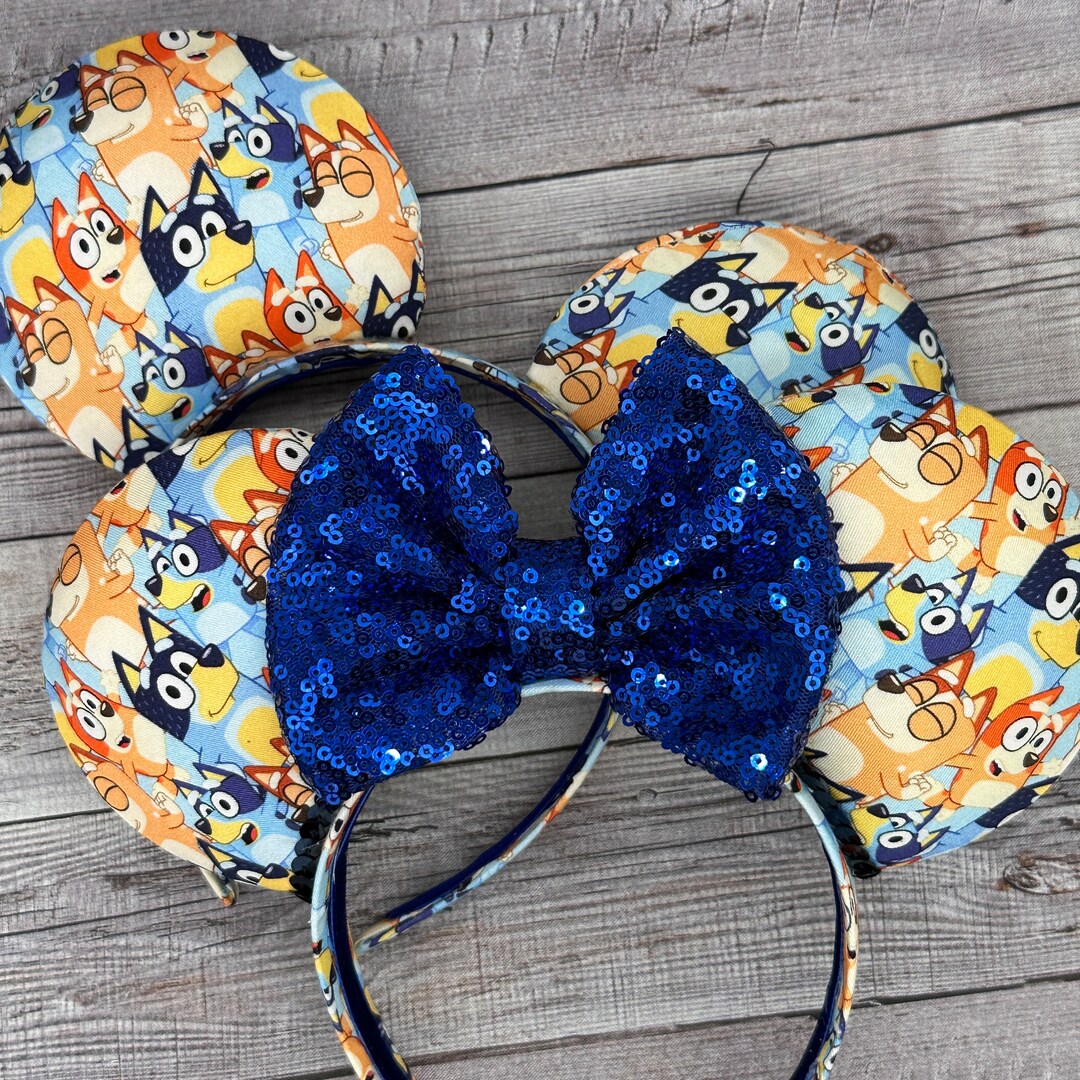 Bluey Bingo Ears Heeler Mouse Castle Magic Kingdom - Etsy