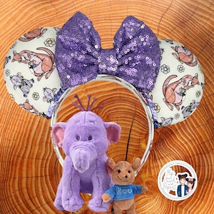 Roo Kanga and Lumpy Mouse Ears - Minnie, Mouse, Eeyore, Tigger, Piglet ...