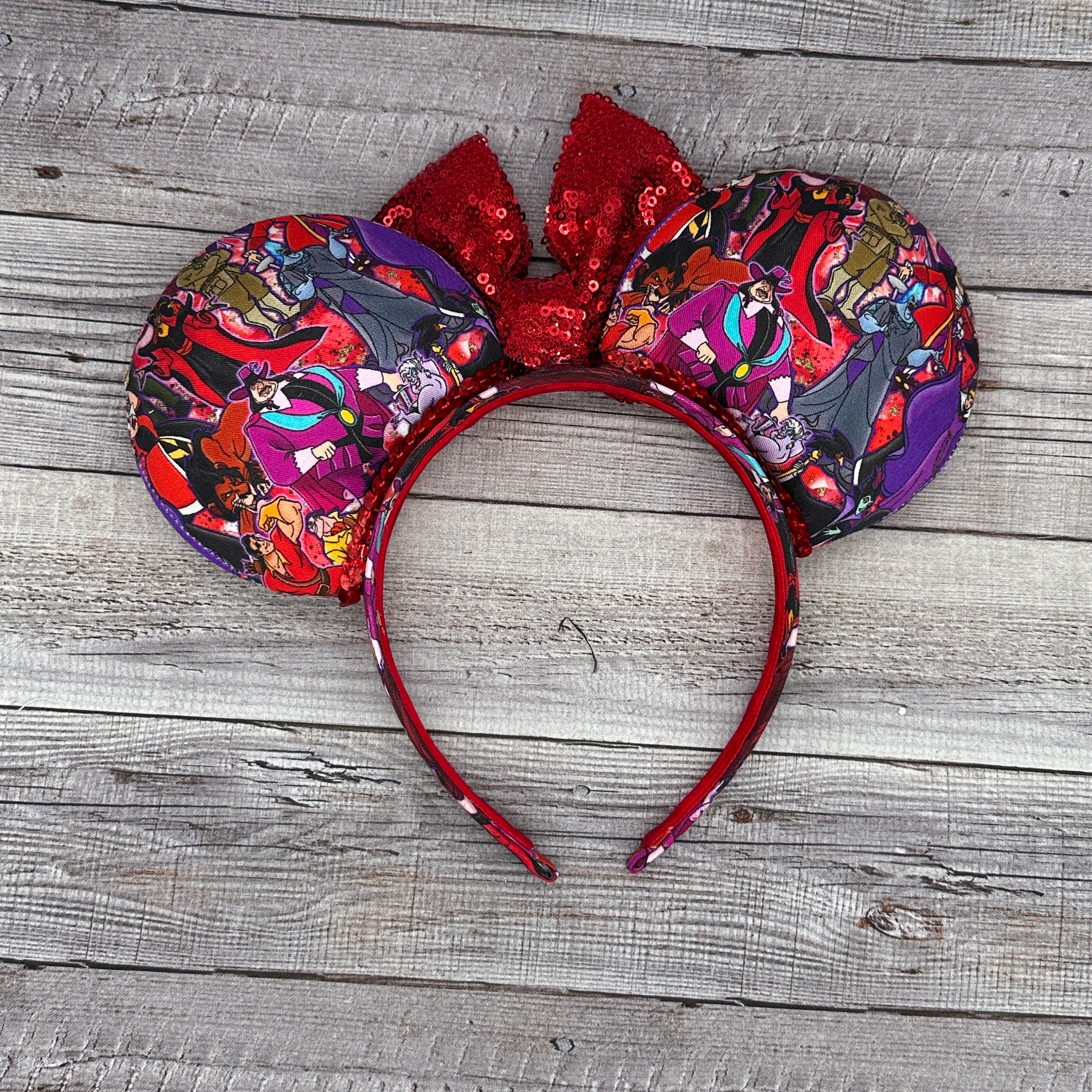 Villain Mouse Ears - Epcot, Minnie, Mouse, Ursula, Hades, Facilier ...