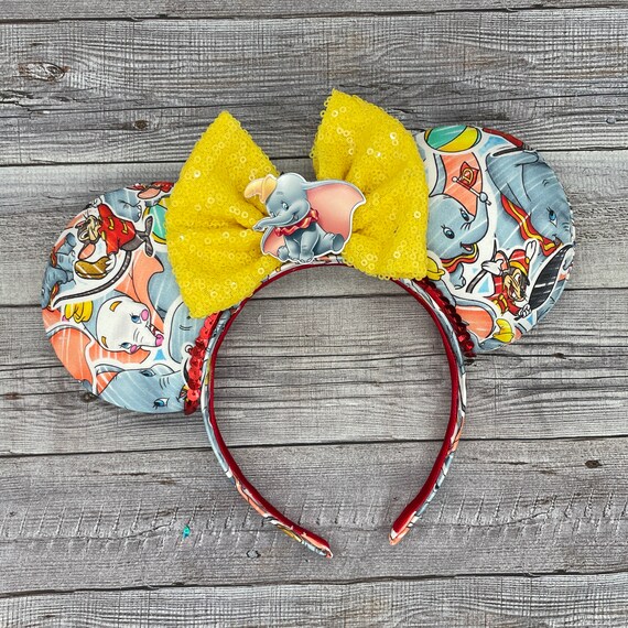 Dumbo Circus Mouse Ears Dumbo Minnie Disney Mickey - Etsy