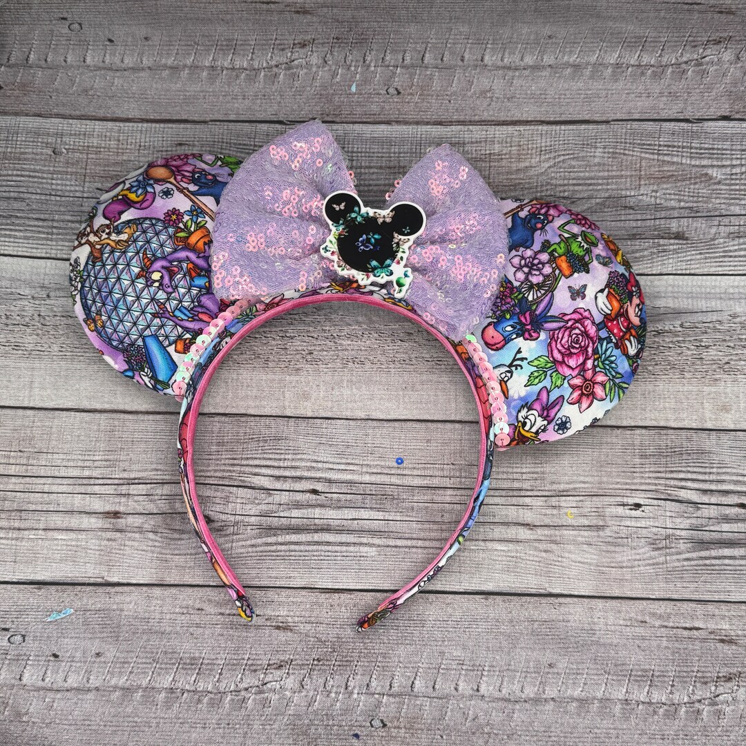 Flower & Garden Mouse Ears Figment, Minnie Mouse, Mouse Mouse, Living ...