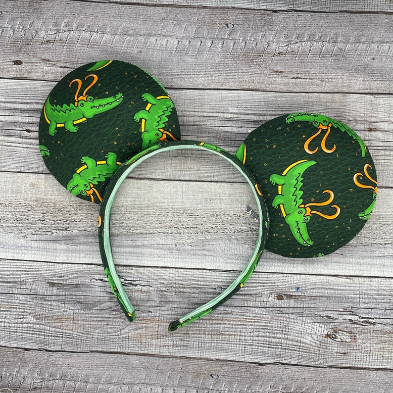 Alligator Loki Mouse Ears - Minnie, Mouse, Marvel, Avengers, Thor - Etsy