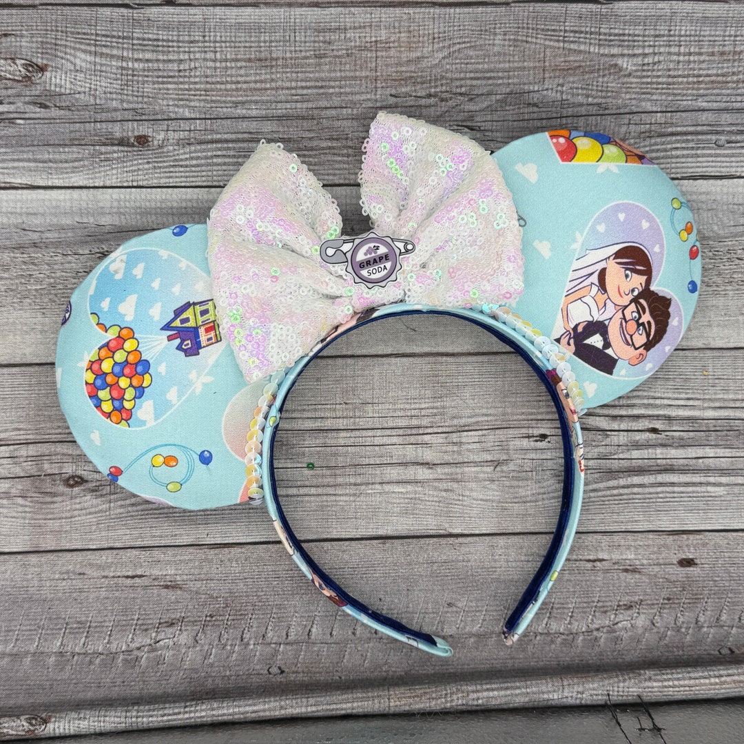 Up Carl and Ellie Mouse Ears Kevin, Adventure is Out There, Dug, Russel ...