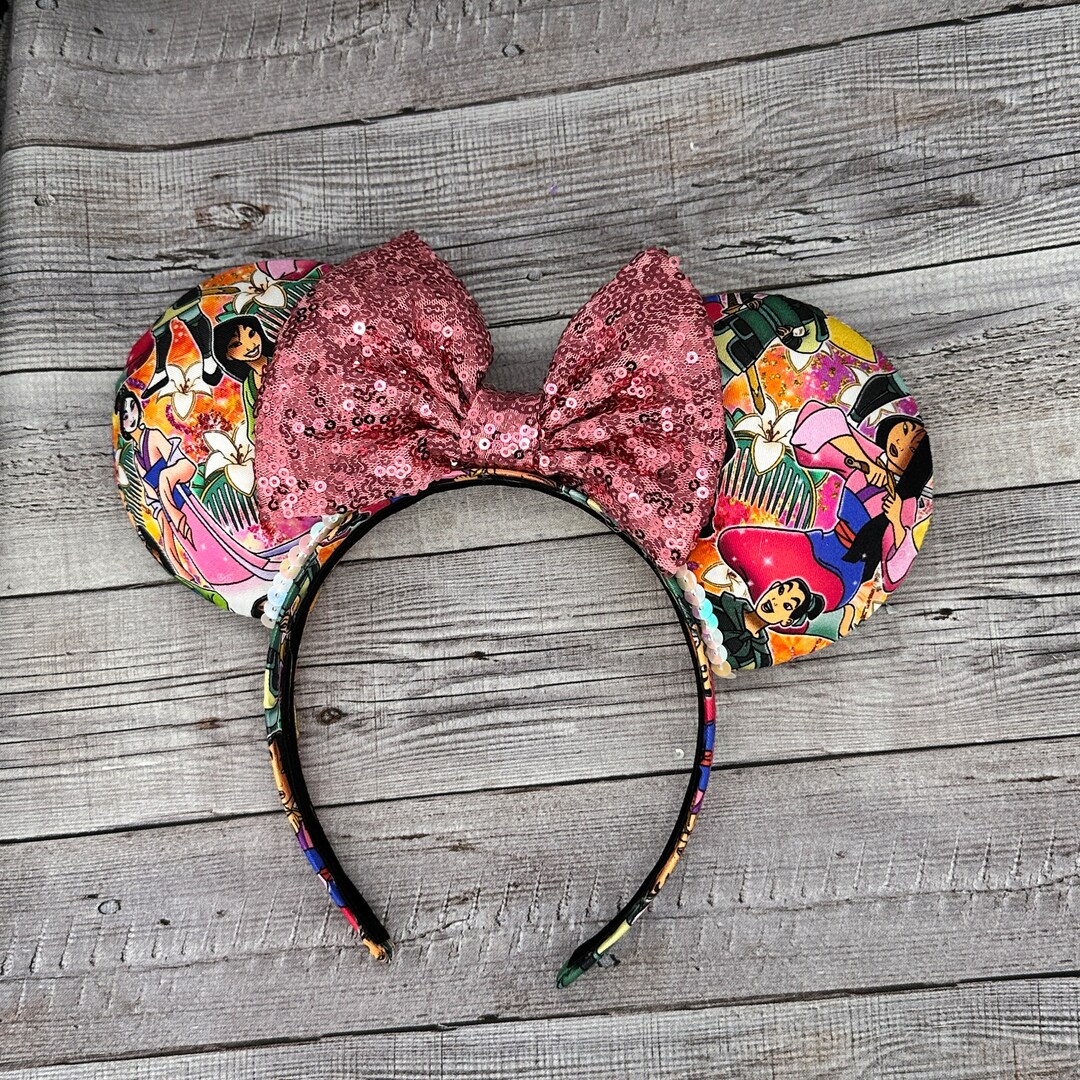 Mulan Mouse Ears - Minnie, S Mushu, Ping, Warrior, China, Emperor ...
