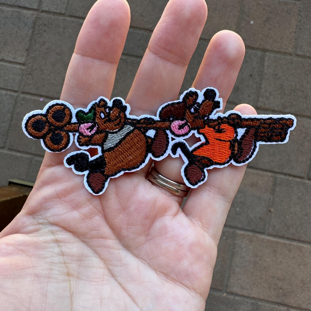 Jaq & Gus Gus Key Iron-on Patch -cinderella Mice , Jacket, Backpack ...