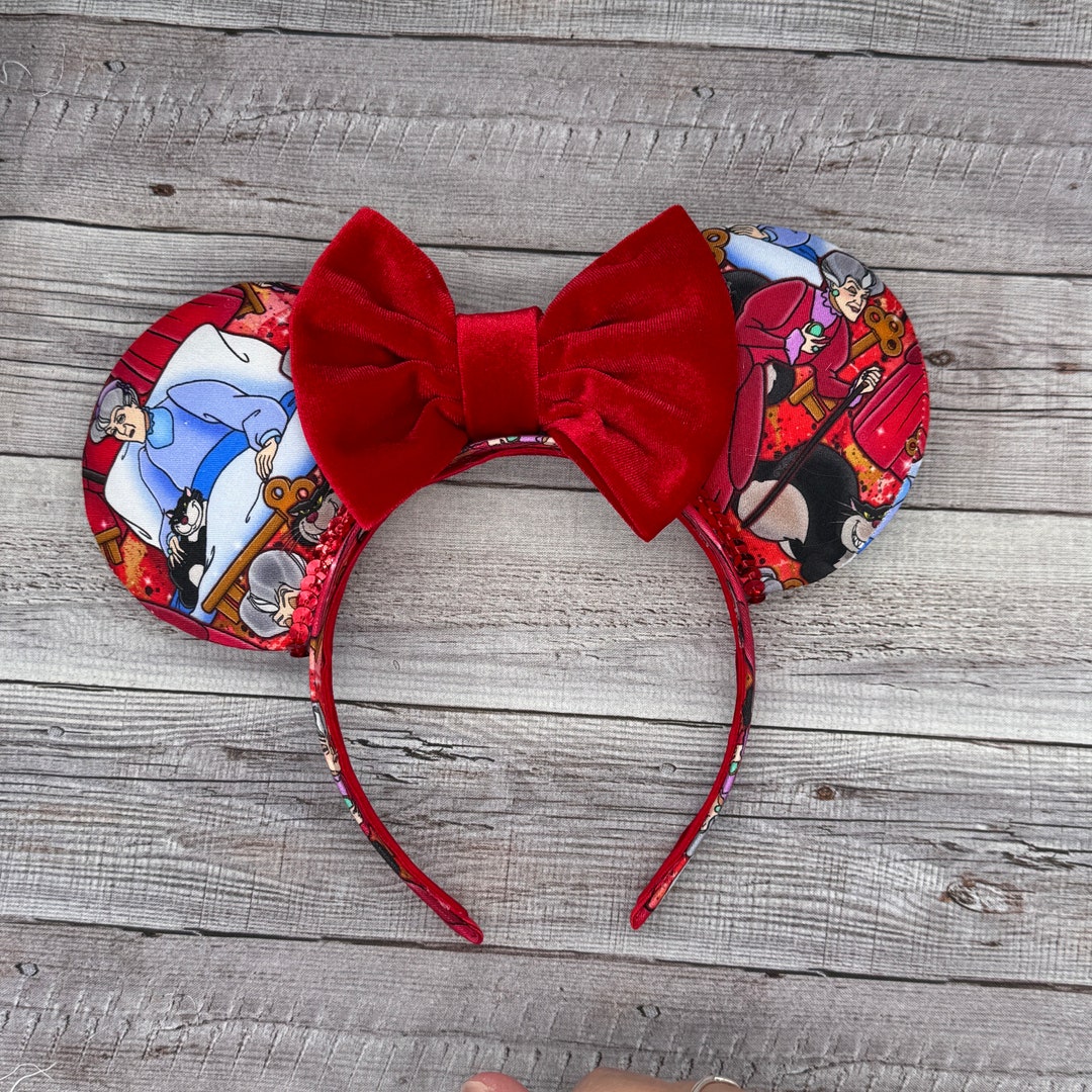 Lady Tremaine Minnie Ears Evil Step Mother, Step Sisters, Cinderella ...