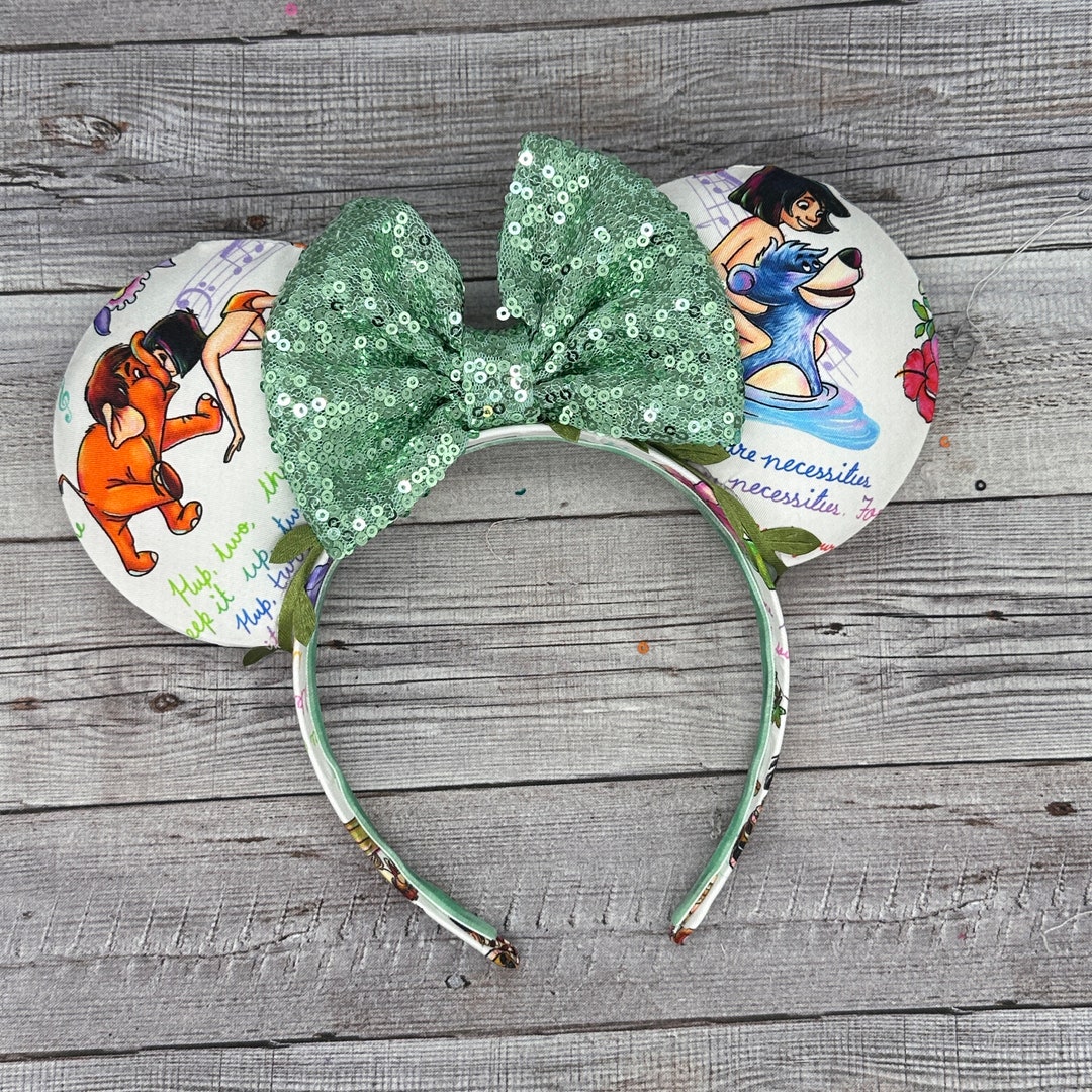 Jungle Book Songs Mouse Ears Minnie, Animal Kingdom, Mouse, , Mogli ...
