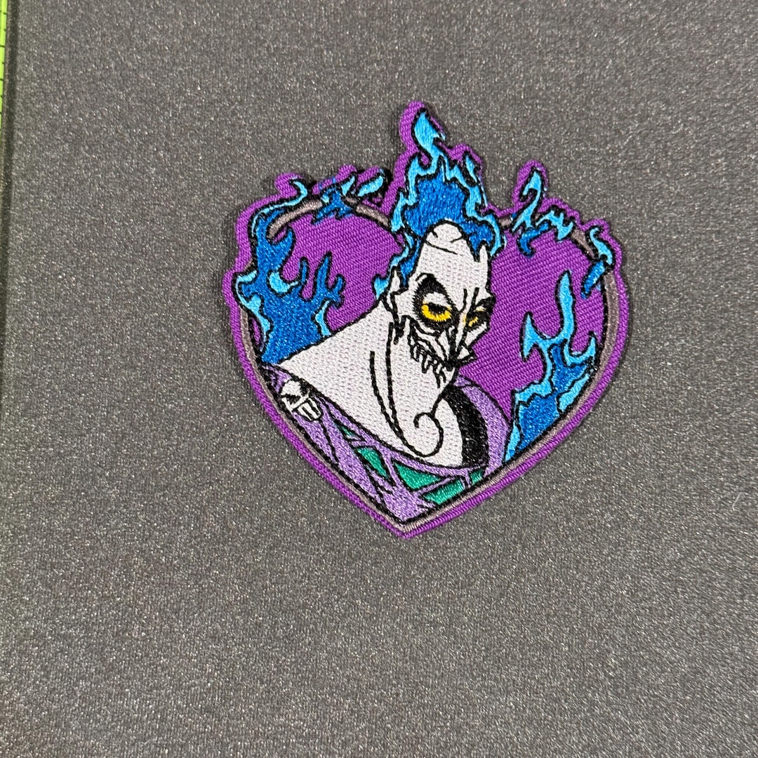 Hades Iron on Patch - Back Pack, Hat, Denim Jacket, Hercules - Etsy