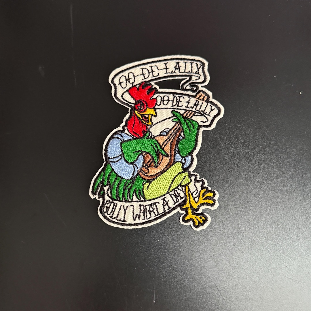 Alan-a-dale Iron on Patch - Robin Hood Oo De Lolly - Etsy