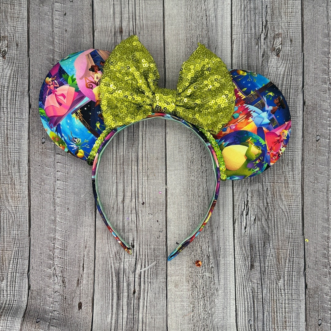 Princess and the Frog Colorful Mouse Ears - Tiana, New Orleans, Bayou ...