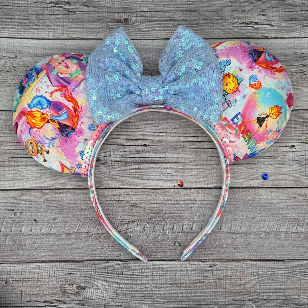 Elemental Mouse Ears - Wade, Ember, Fire, Water, Element, Pixar, Magic ...