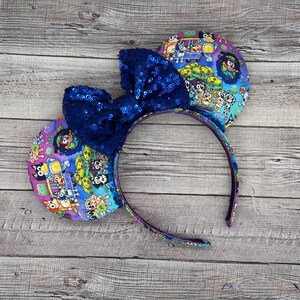 Bluey Bingo Ears Heeler, Mouse, Castle, Magic Kingdom, , Disney Junior ...