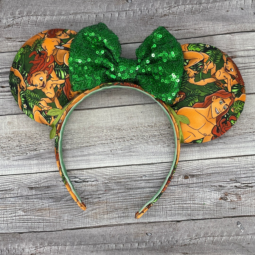 Tarzan Mouse Ears - Minnie, Mouse, , Jungle, Hero, Classic Movie ...