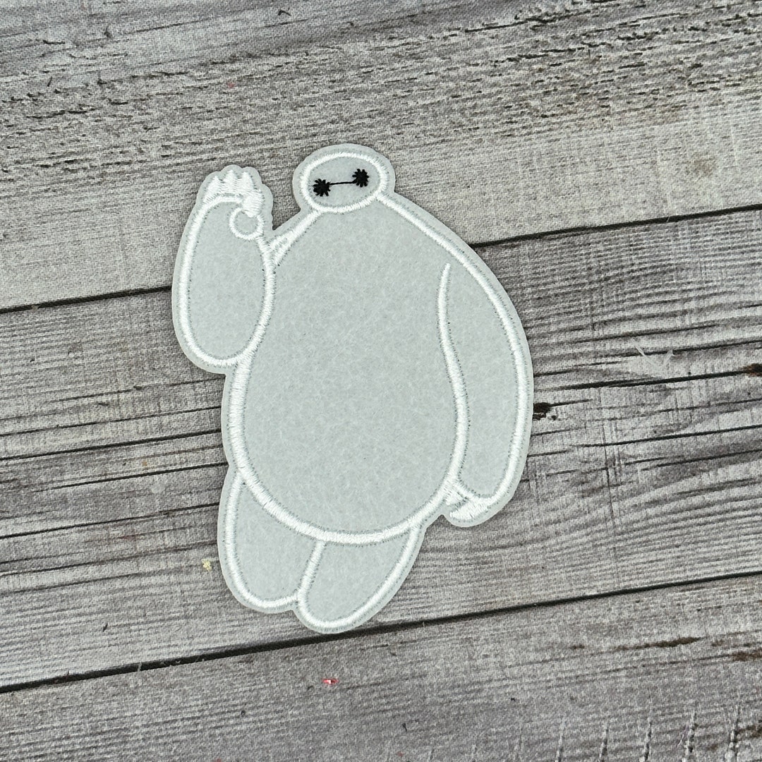 Baymax Iron-on Patch -pixar, , Jacket, Backpack, Hat, Big Hero 6 - Etsy