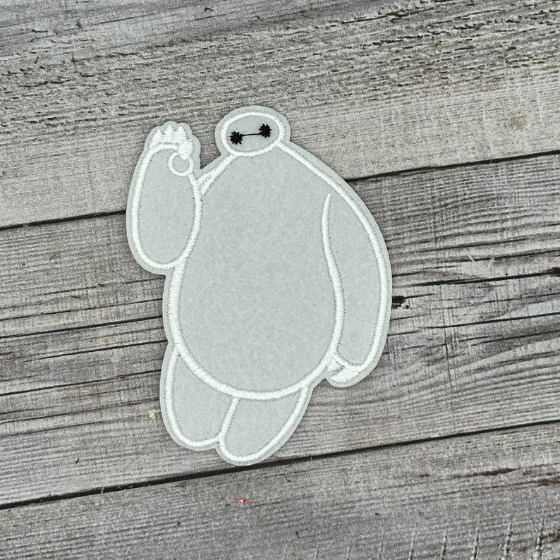 Baymax Iron-on Patch -pixar, , Jacket, Backpack, Hat, Big Hero 6 - Etsy