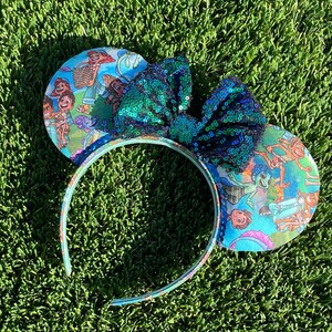 Luca Ears Minnie, Mouse, , Alberto, Julia, Mouse, Italy, Sea Monster - Etsy