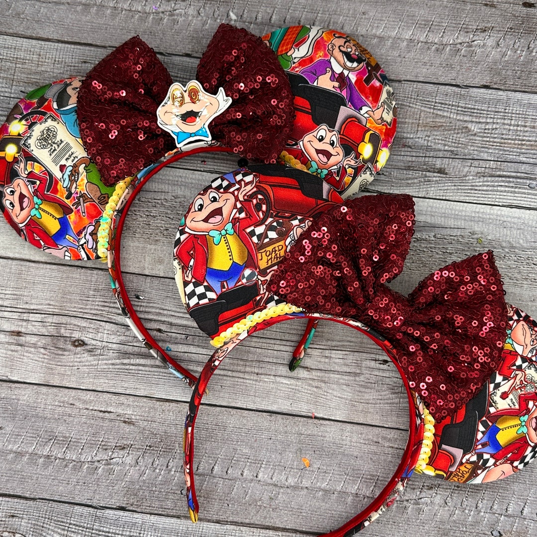 Mr Toad Mouse Ears - Wild Ride, Wind and the Willows, Car Toads ...