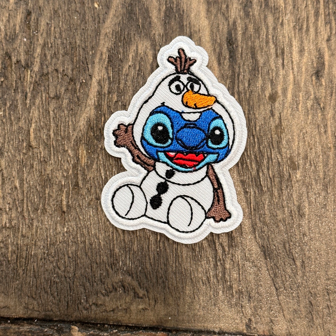 Stitch Olaf Iron on Patch 626 Lilo Alien Stitch - Etsy