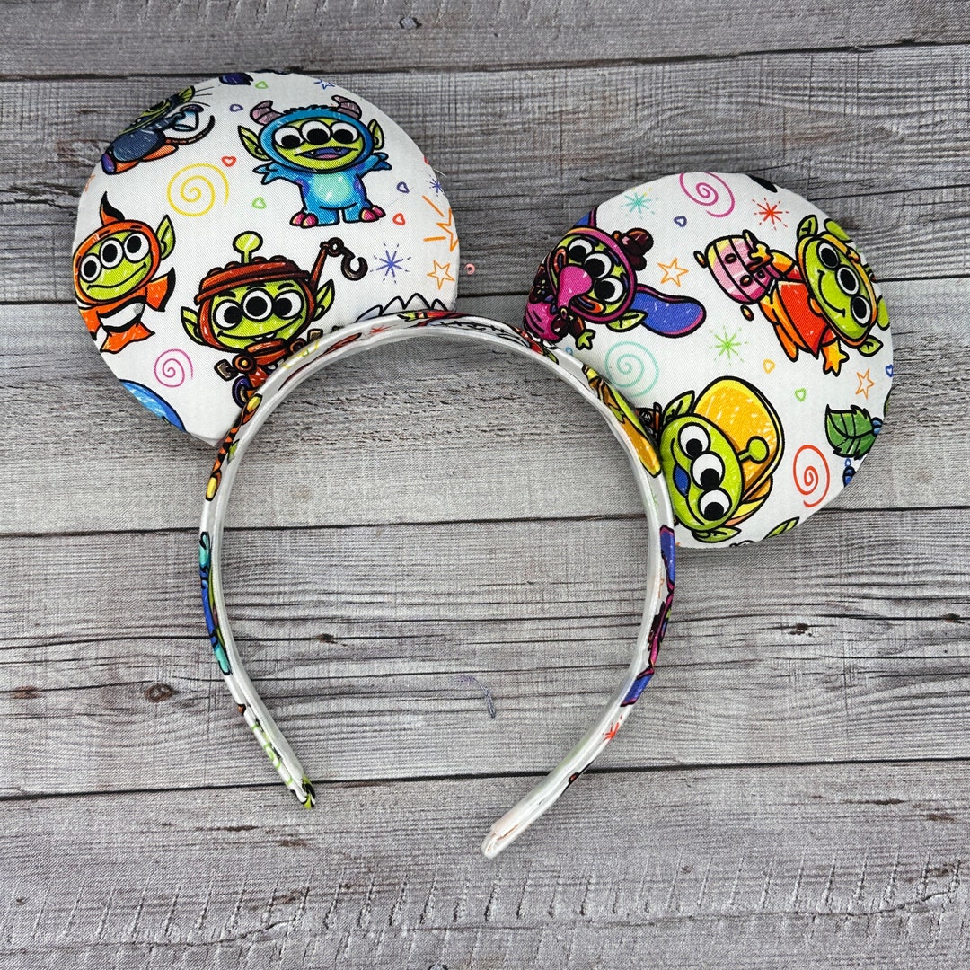 Green Alien Mouse Ears - Woody, Buzz, Jesse, Ham, Green Alien, Bullseye ...
