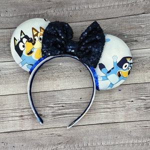 Bluey Bingo Ears Heeler, Mouse, Castle, Magic Kingdom, , Disney Junior ...