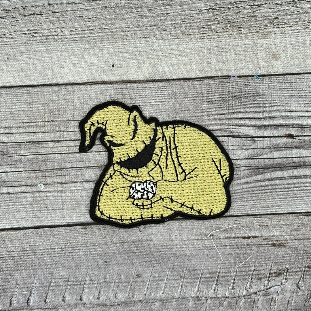Oogie Boogie Iron-on Patch - , Jacket, Backpack, Hat, Nightmare Before ...