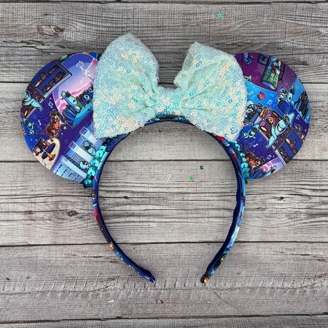 Soul Joe Mouse Ears - Minnie, Mouse, , Mr. Mittens, 22, New, Blue ...