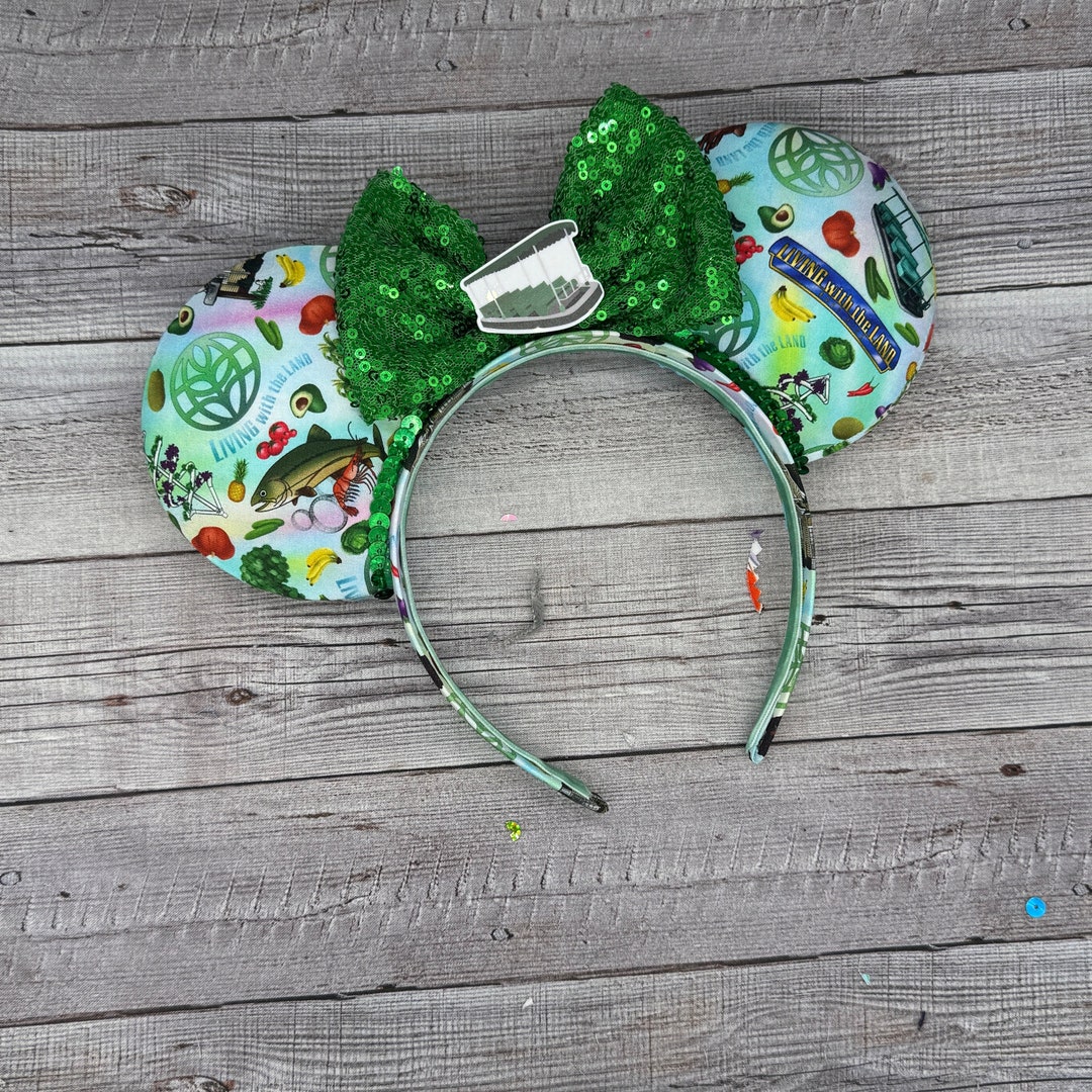 Living With the Land Mouse Ears - , Minnie, Figment, Epcot, Space ...