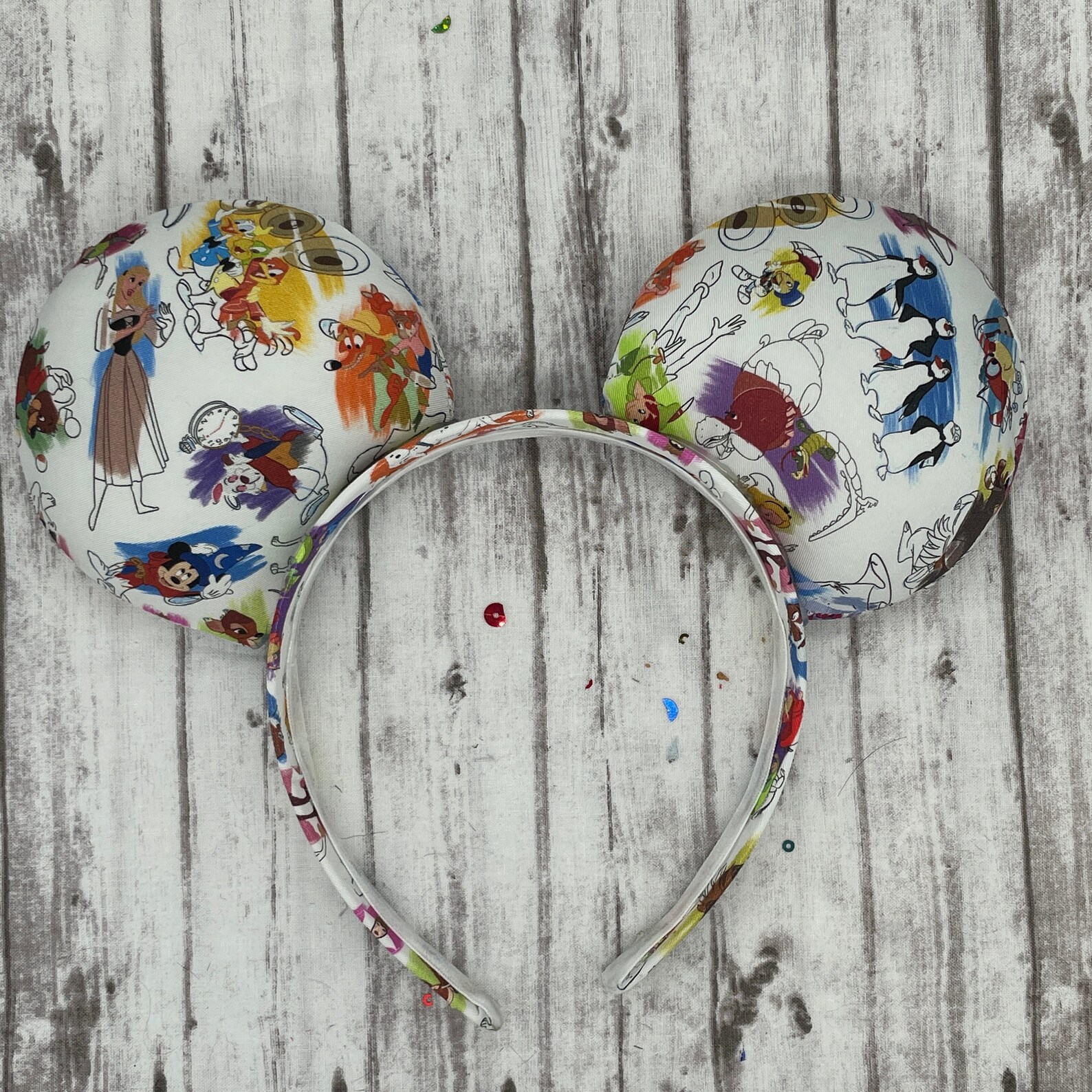 Ink & Paint Mouse Ears - Minnie, Mouse, Artist, - Etsy