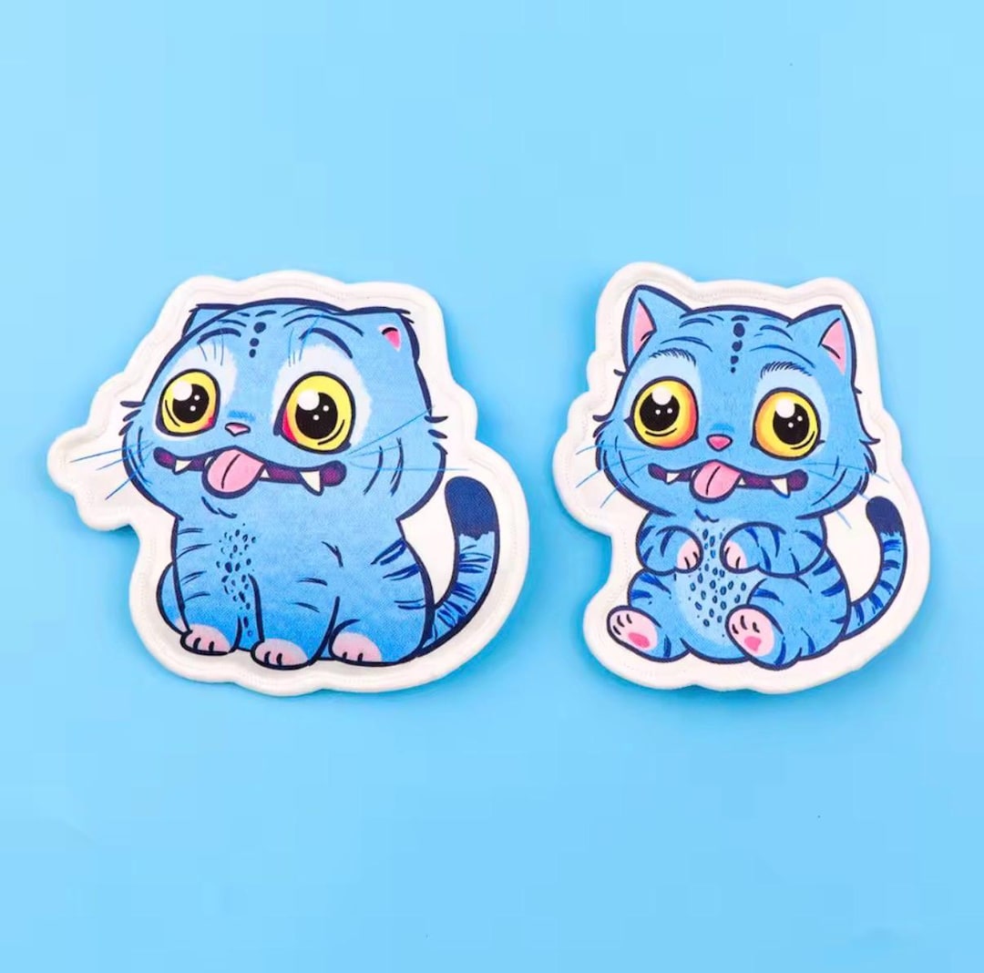 Derpy Tiger Iron-on Patch - Kpop Demons, Jacket, Backpack, Hat, 2026 ...