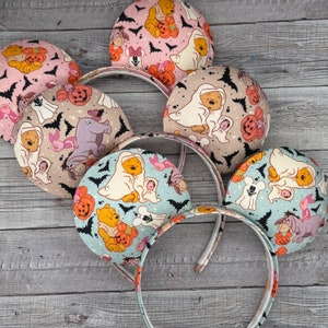 Pooh Halloween Mouse Ears - Minnie, Spooky, Fall, Harvest, Trick or ...
