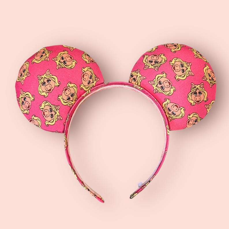 Miss Piggy Muppets Mouse Ears: Hollywood Studios Ready to Ship - Etsy