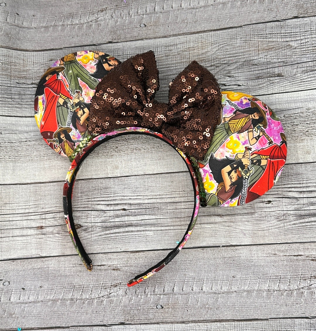 Raya and the Last Dragon Mouse Ears - Minnie, Mouse, Princess, Tuk Tuk ...