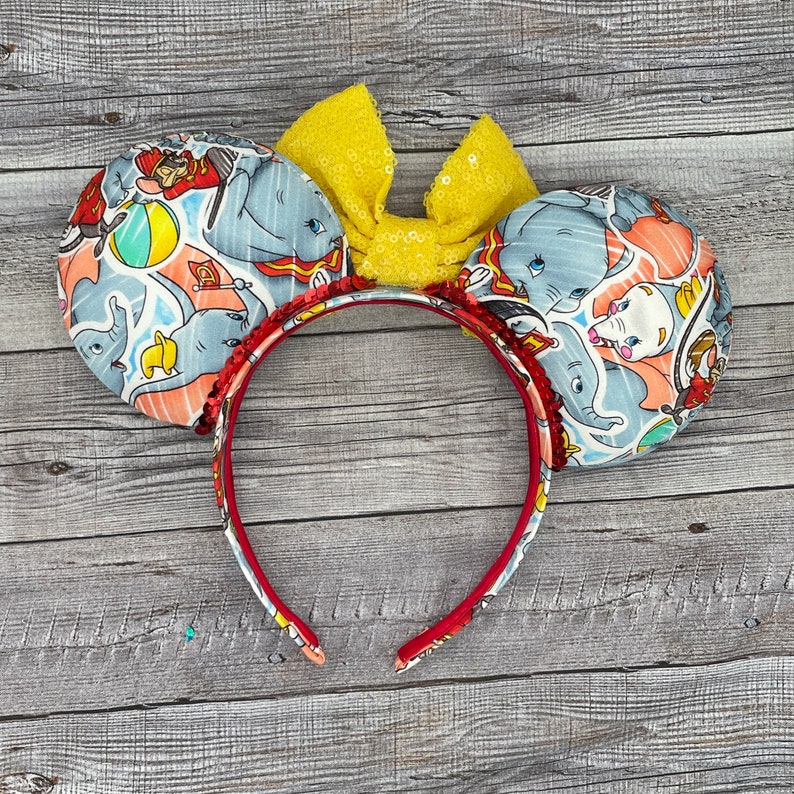 Dumbo Circus Mouse Ears - Dumbo, Minnie, , Mouse, Timothy, Casey Jr - Etsy