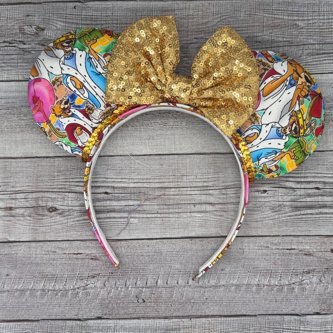 Prince John Mouse Ears - Minnie, Mouse, Maid Marrian, Little John ...