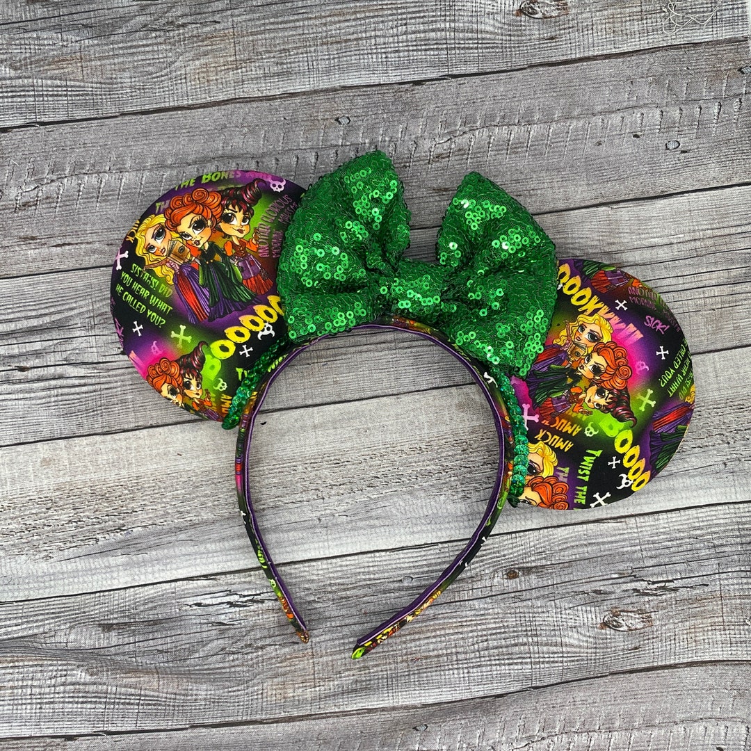 Hocus Pocus Ears - Minnie, Mouse, Mouse, Land, Disney, Disney Bounding ...