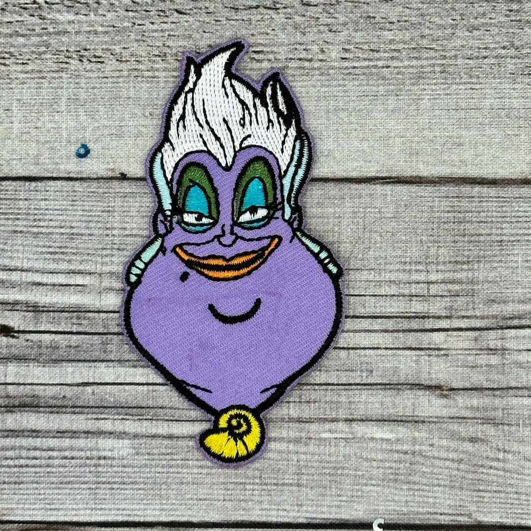 Ursula Iron-on Patch -pixar, , Jacket, Backpack, Hat, the Little ...