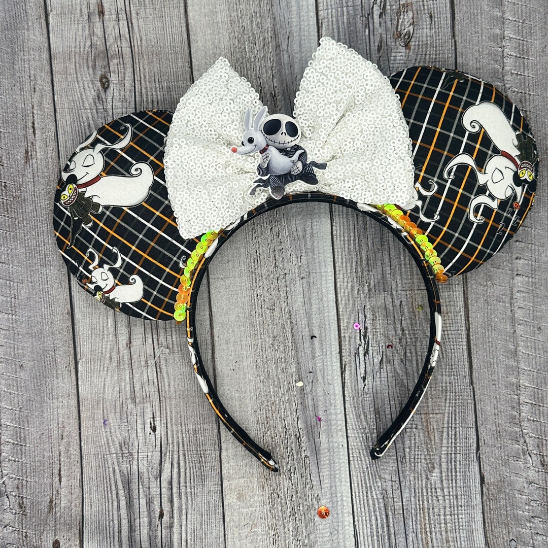 Zero Mouse Ears Minnie Mouse Jack Sally Oogie Lock - Etsy